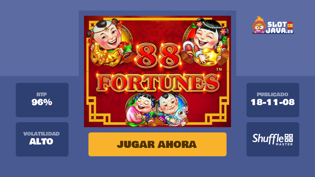 88 Fortunes la slot asiática más famosa - ¡Juega ahora!