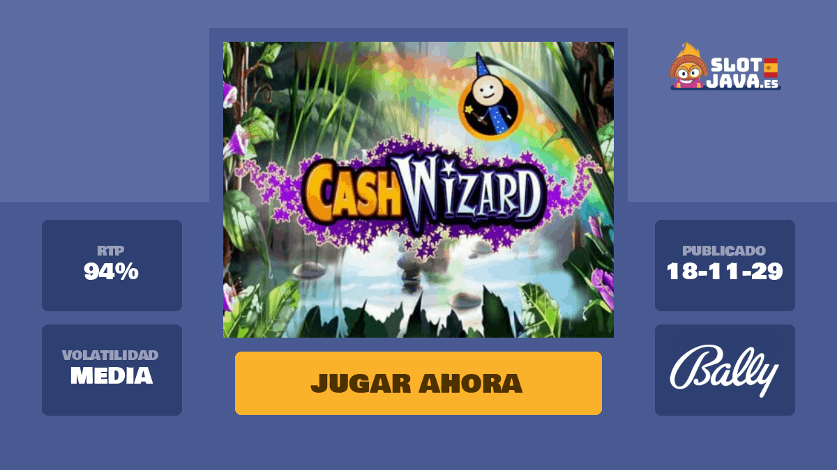 Cash Wizard tragamonedas - Juega gratis en Slot Java