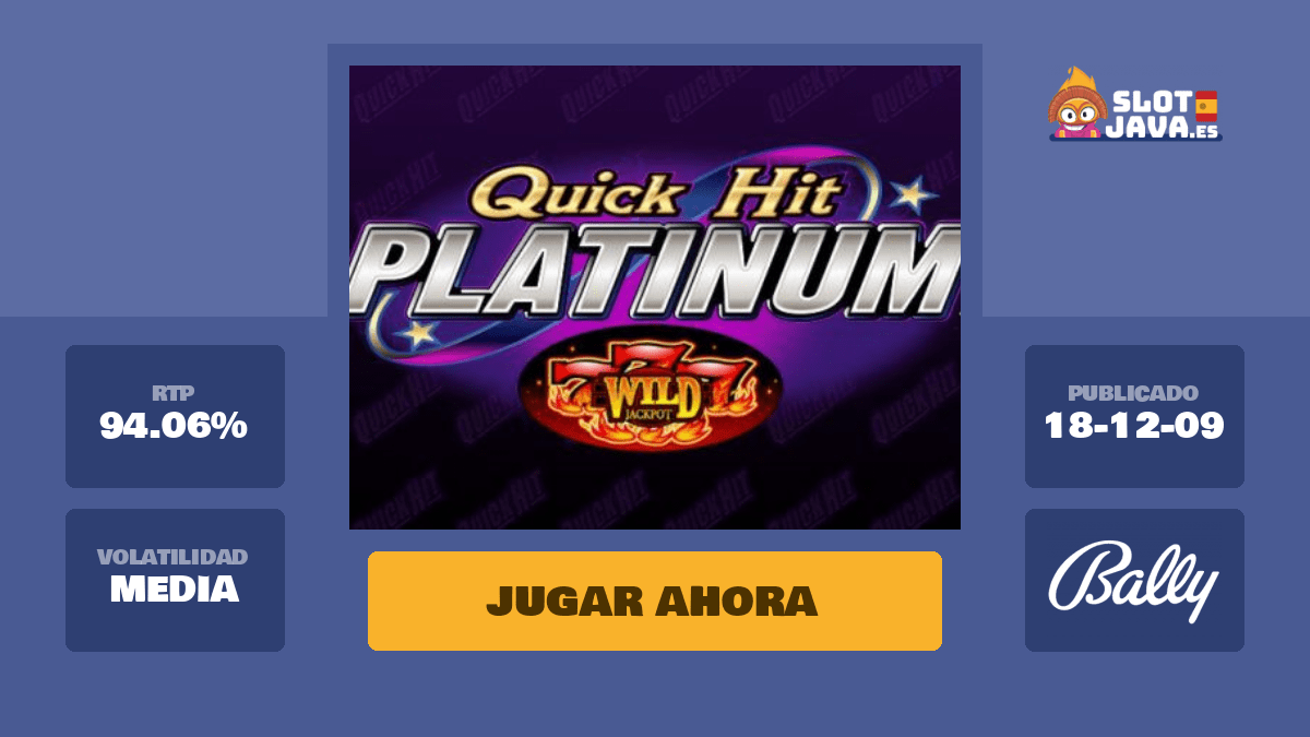 Quick Hit Platinum Triple Blazing 7s - Juega gratis en Slot Java Quick Hit Platinum Triple Blazing 7s - Juega gratis en Slot Java