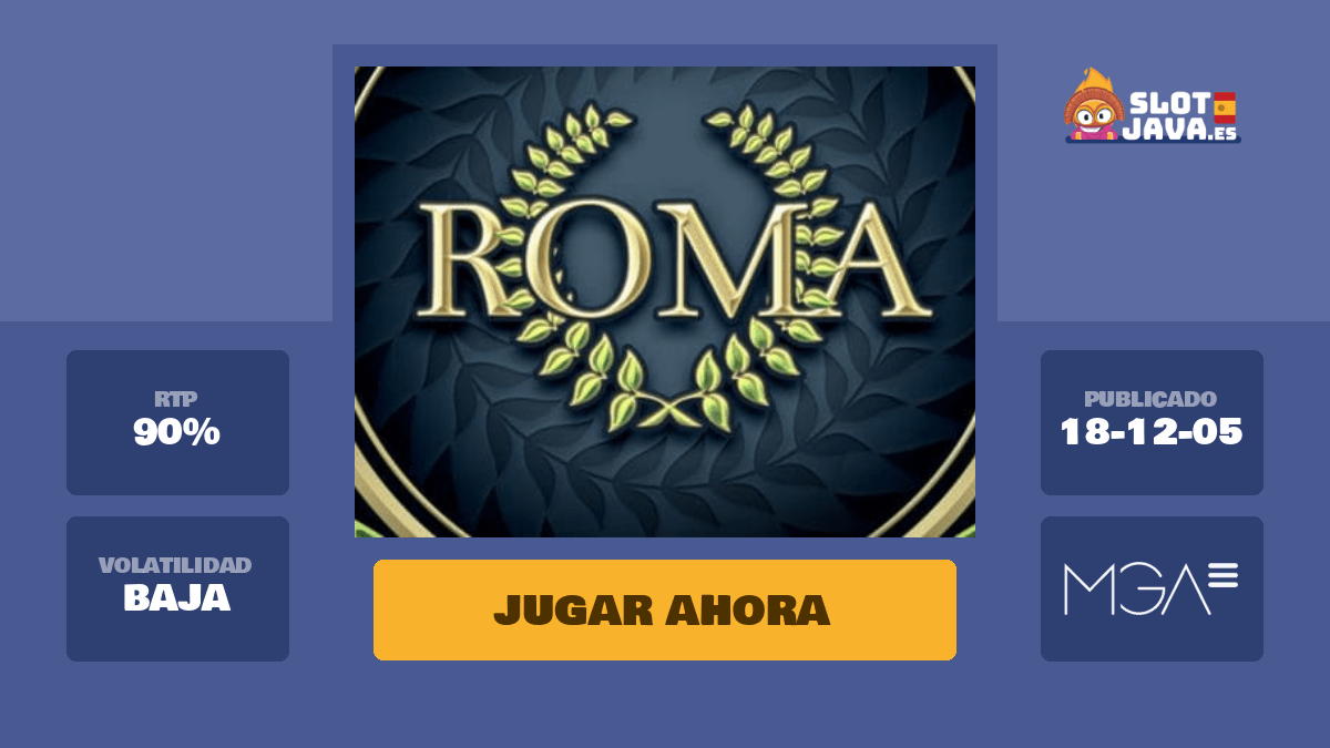 Roma tragamonedas - Juega gratis en Slot Java