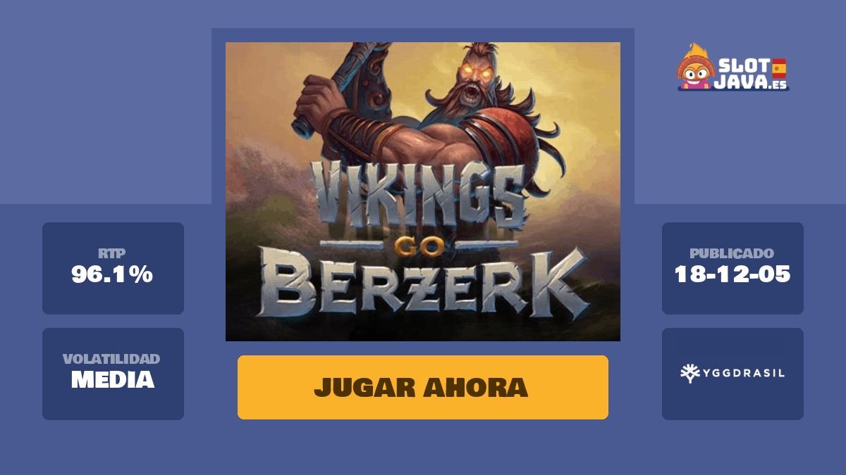 Vikings go Berzerk tragaperras - Juega gratis en Slot Java