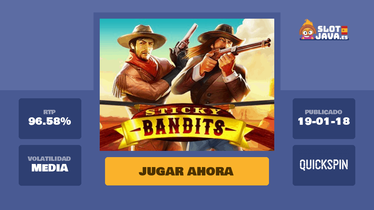 Sticky Bandits tragaperras - Juega gratis en Slot Java