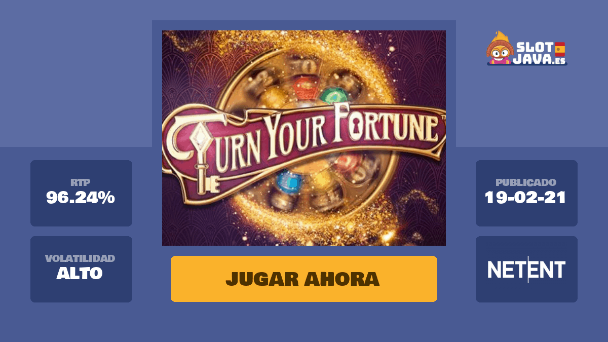 Turn your fortune slot- Juega gratis en Slot Java