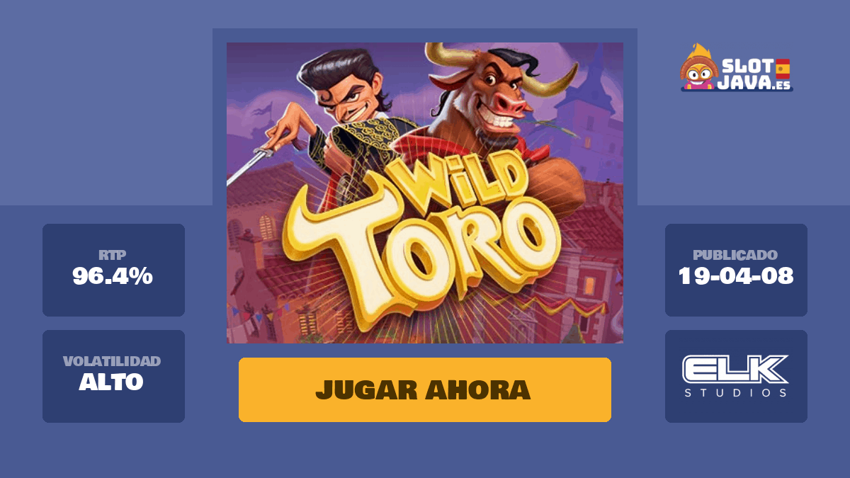 Wild Toro tragaperras - Juega gratis en Slot Java