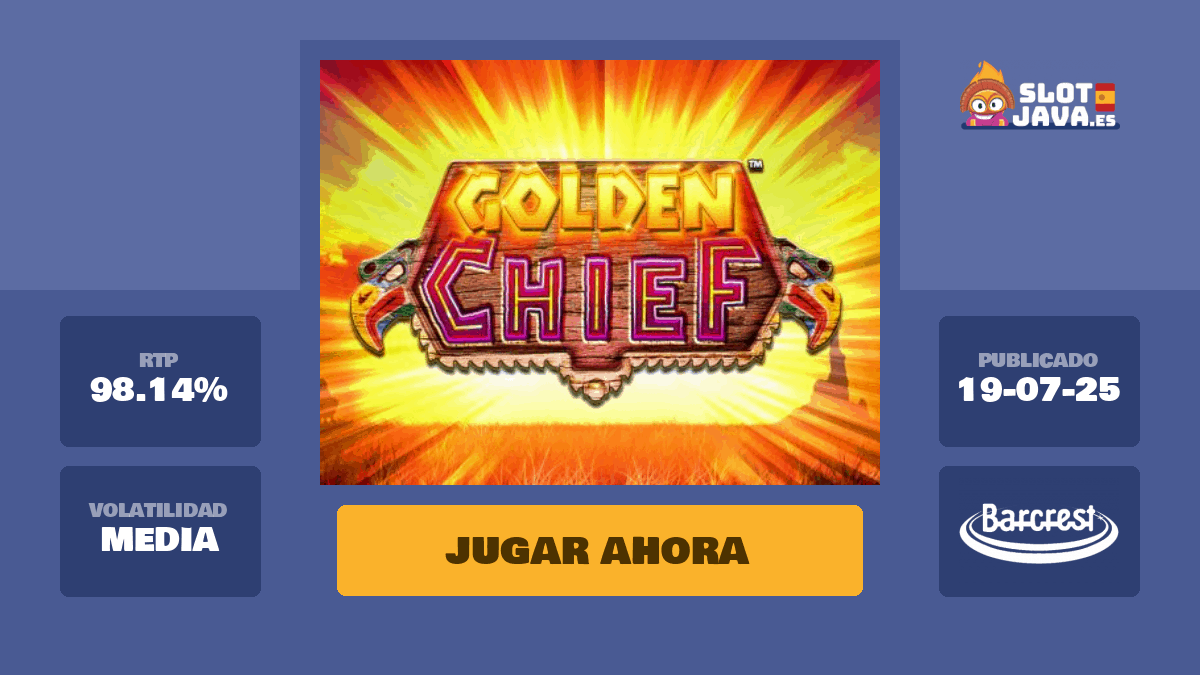 Golden Chief tragaperras - Juega gratis en Slot Java