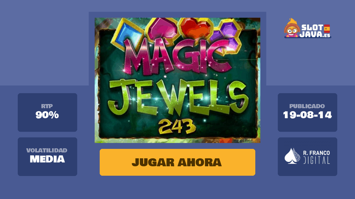Aquí puedes jugar gratis a Magic Jewels de R Franco
