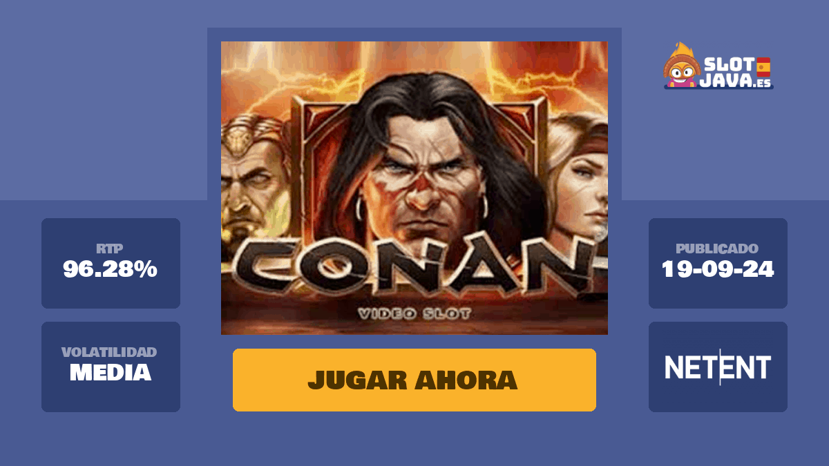 Conan Video Slot tragaperras - Juega gratis en SlotJava.it