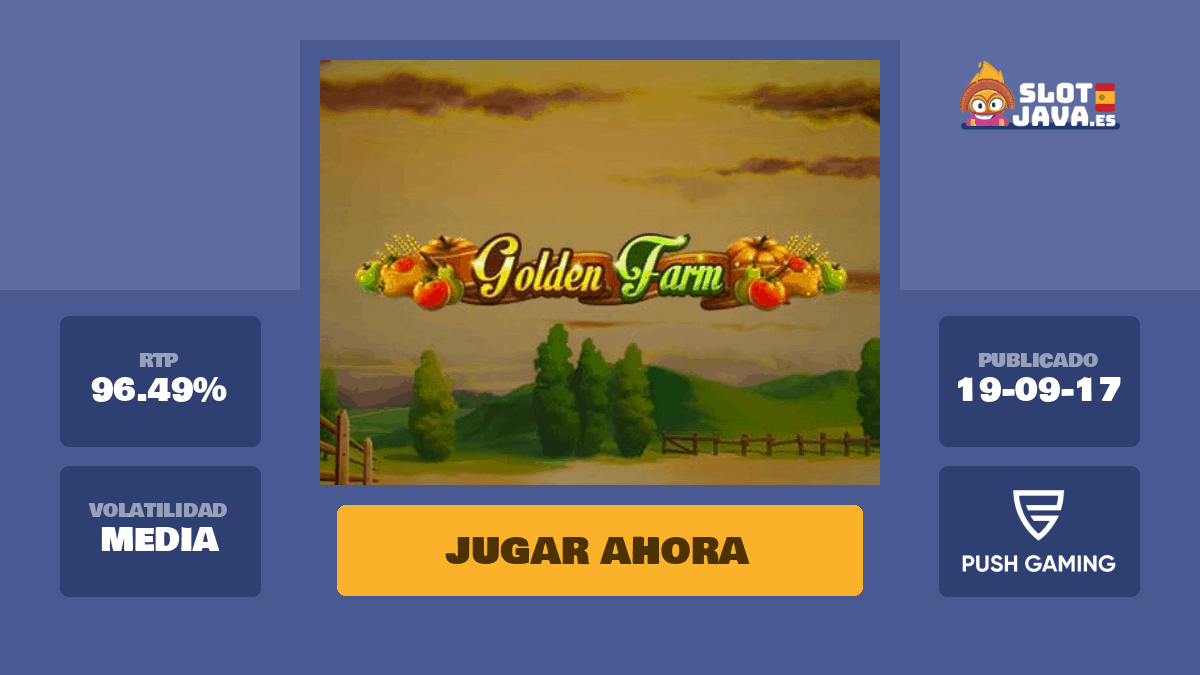 Golden Farm tragaperras - Juega Gratis en Slot Java