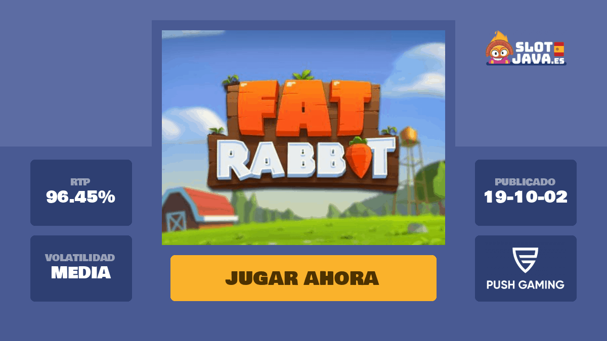 ¿Quieres jugar gratis a Fat Rabbit de Push Gaming?