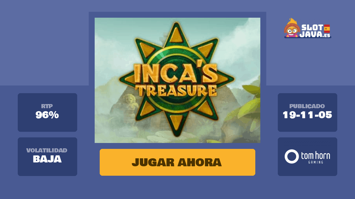 Inca's Treasure tragaperras - Juega gratis en SlotJava