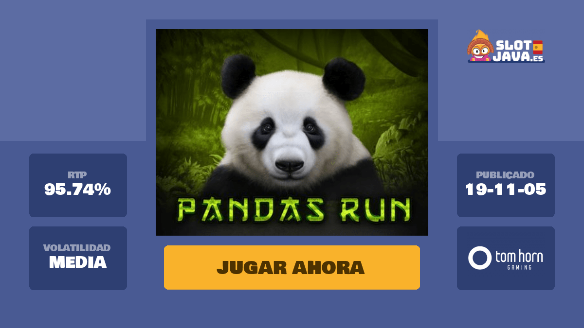 Panda's Run tragaperras - Juega gratis en SlotJava