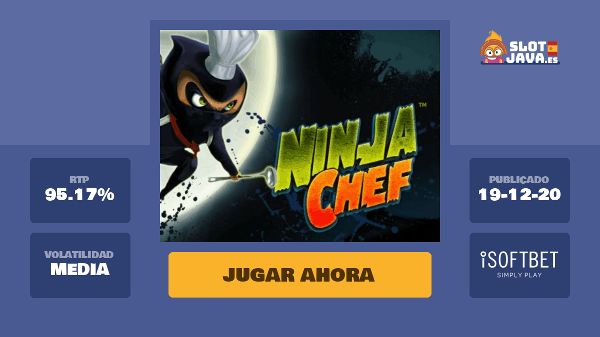 Ninja Chef tragaperras - Juega gratis en SlotJava