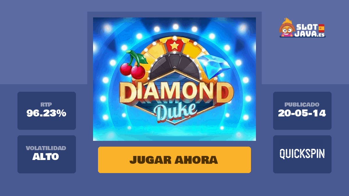 Reseña honesta de Diamond Duke, tragaperras digital de Quickspin