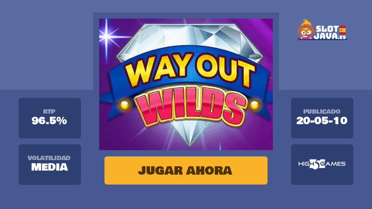 Way out Wild tragaperras online - Juega gratis en SlotJava