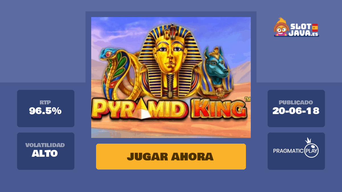 Aquí puedes jugar gratis a Pyramid King de Pragmatic Play