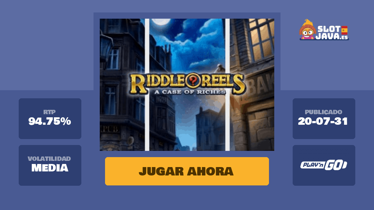 Riddle Reels tragaperras online - Juega gratis en SlotJava