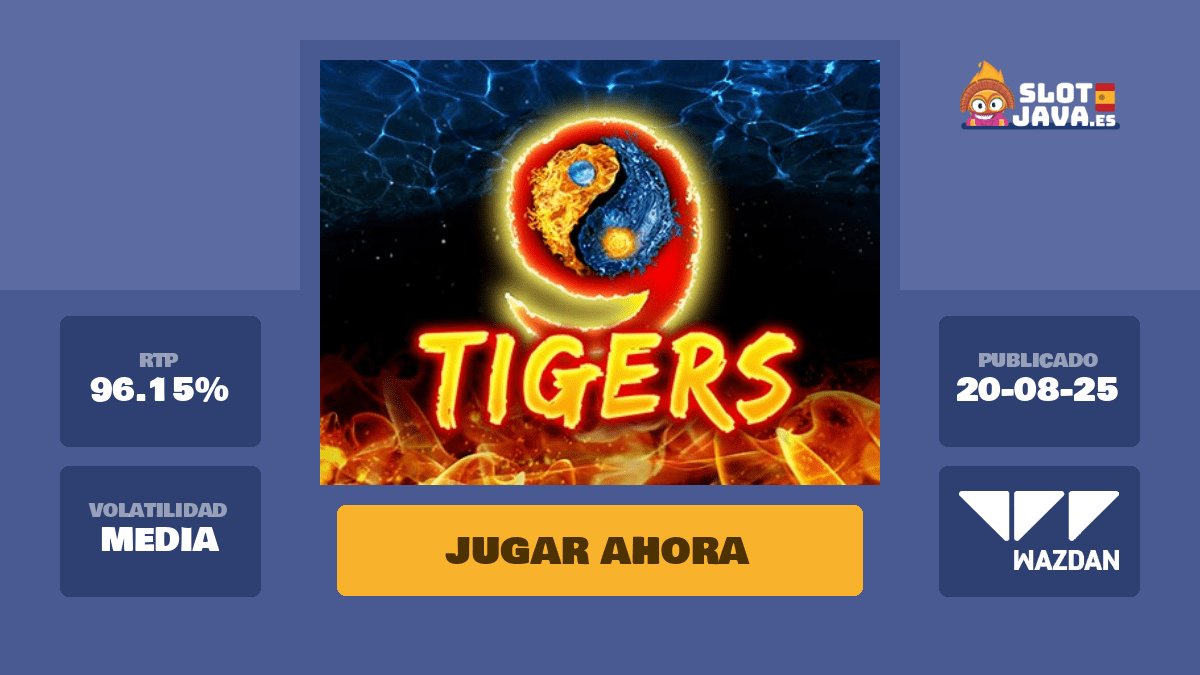 Jugar gratis a 9 Tigers de Wazdan