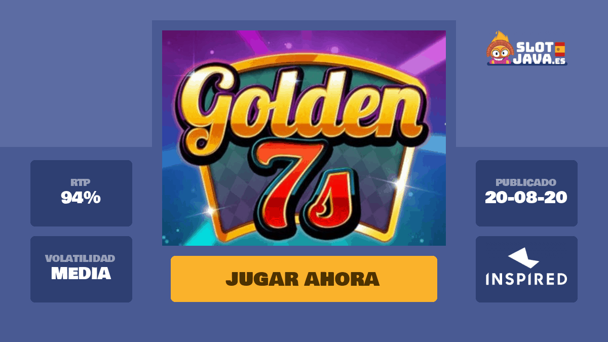 Reseña y ventajas tragaperras Golden 7s – Inspired Gaming