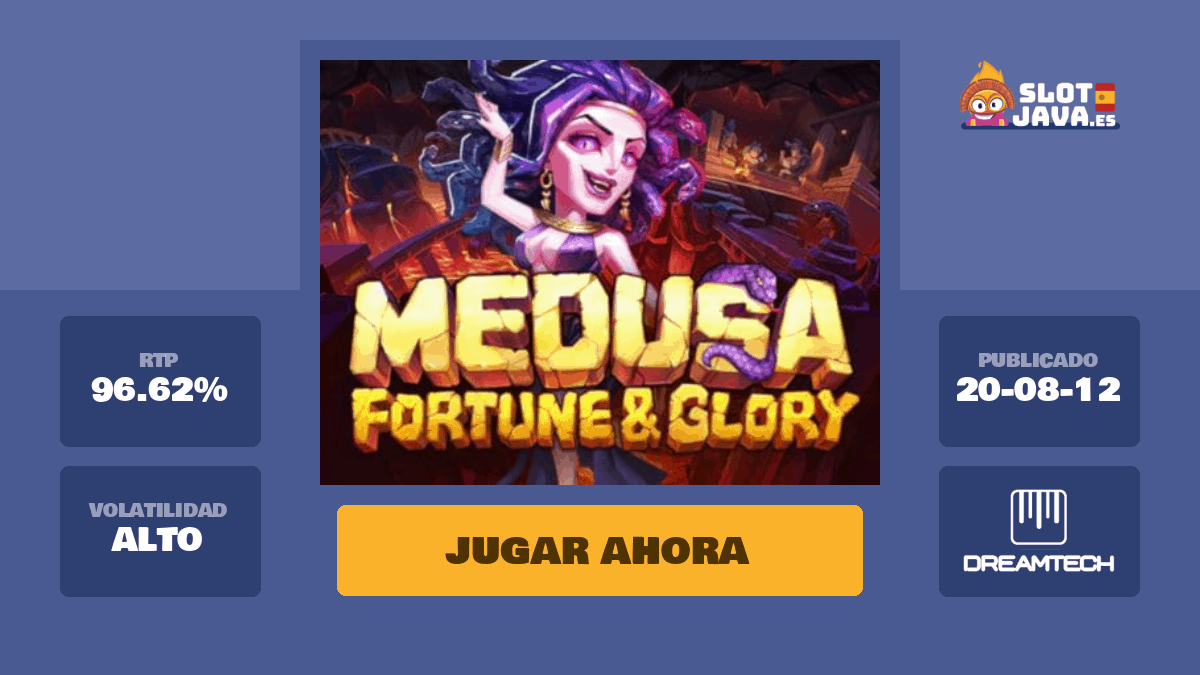 Medusa - Fortune and Glory tragaperras online - Juega gratis en SlotJava