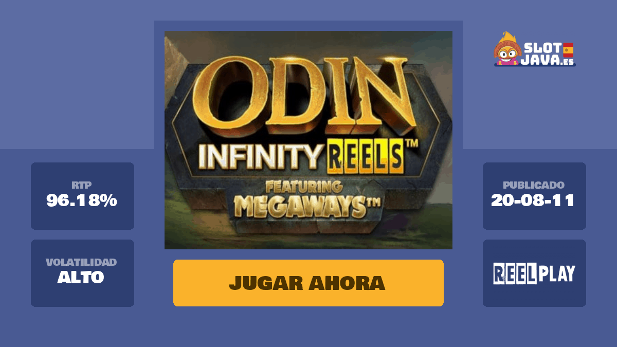 Aquí puedes jugar gratis a Odin Infinity Reels de ReelPlay