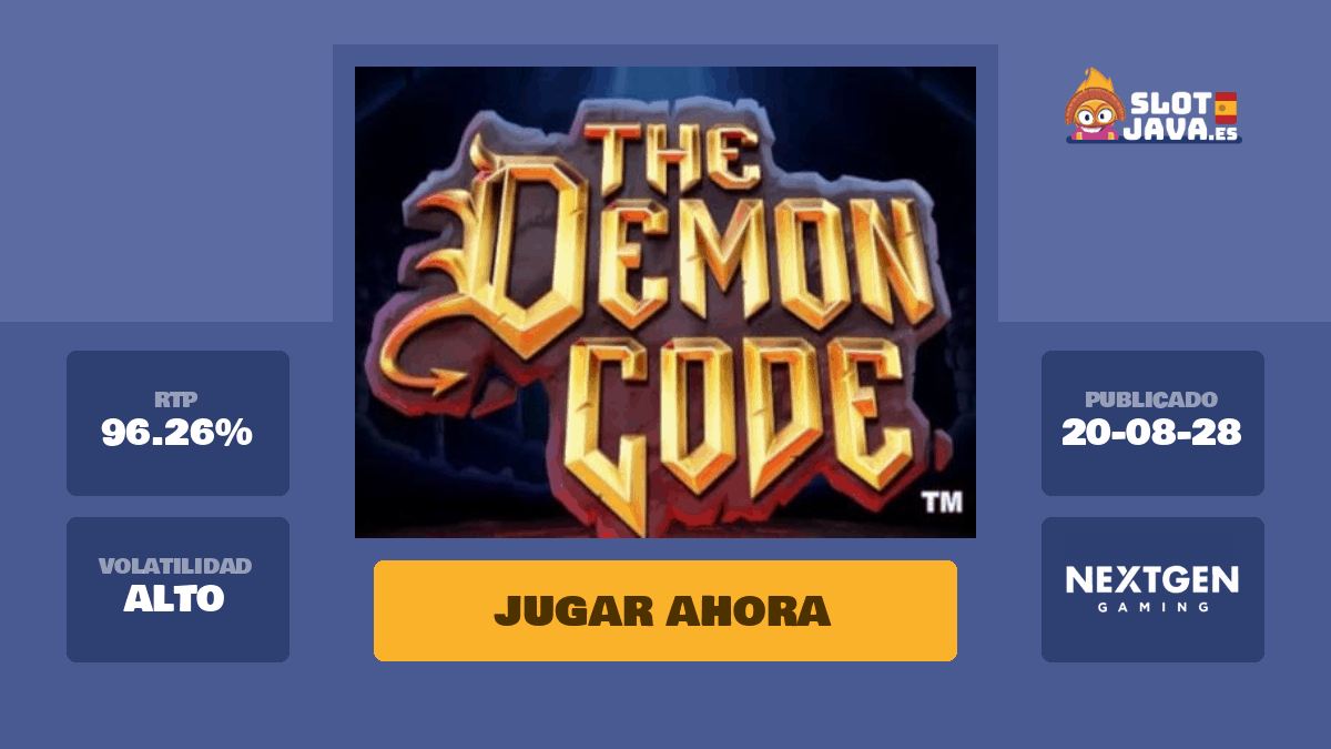Reseña honesta de la tragaperras The Demon Code de Netxgen 2024