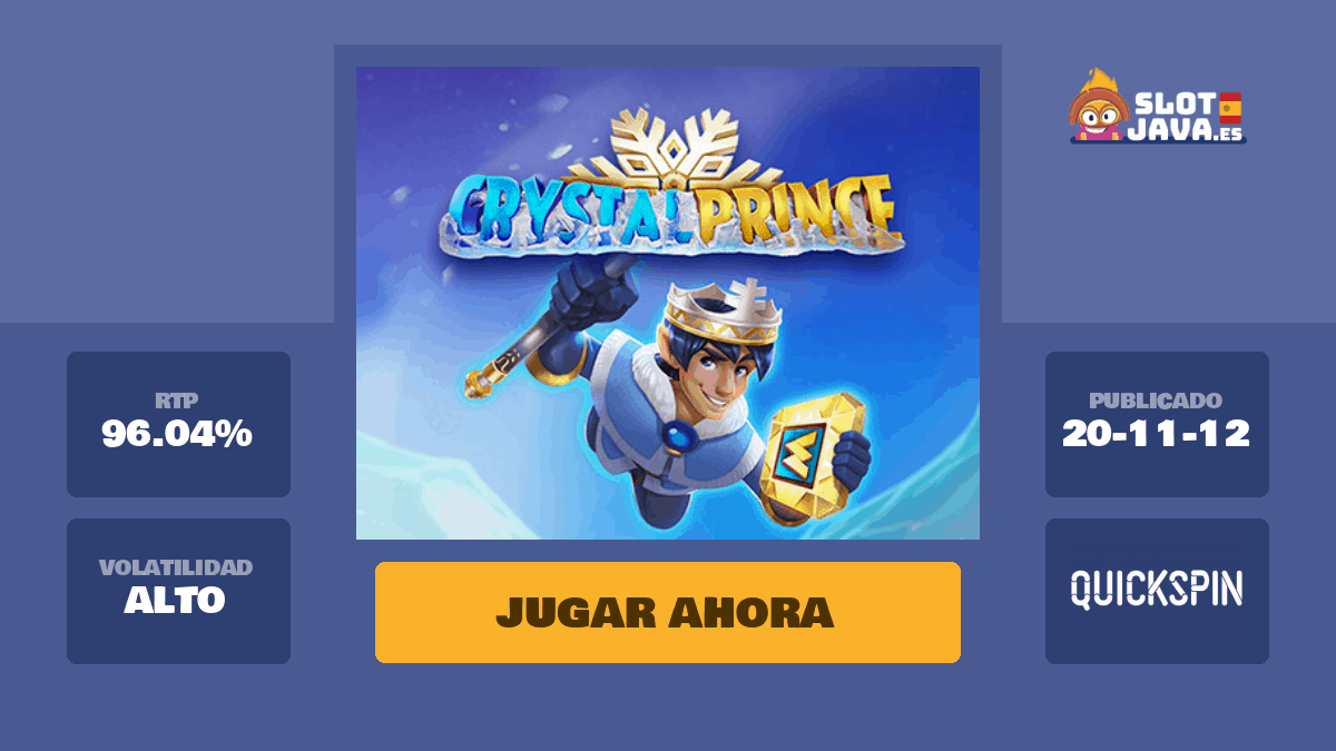 Crystal Prince tragaperras online - Juega gratis en SlotJava
