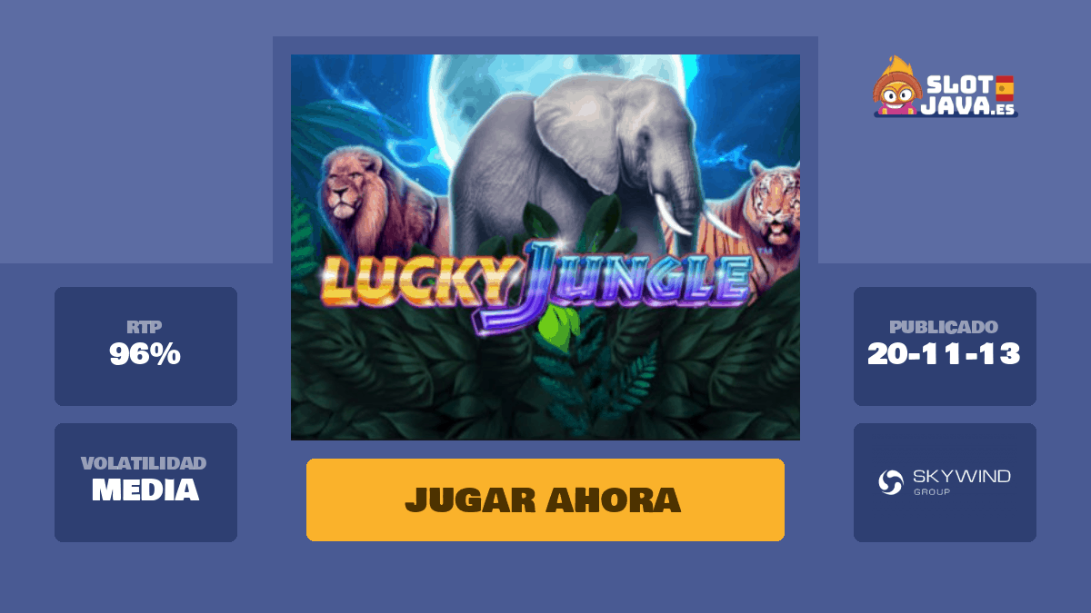 Lucky Jungle tragaperras online - Juega gratis en SlotJava