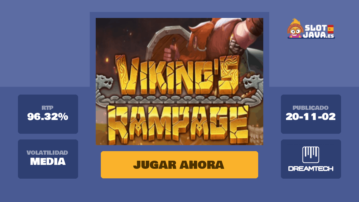 Entra aquí para jugar gratis a Vikings Rampage de DreamTech