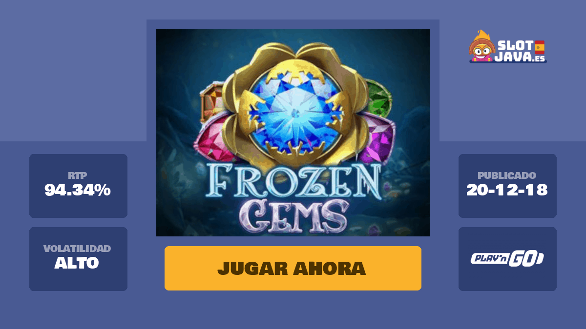 Frozen Gems tragaperras online - Juega gratis en SlotJava