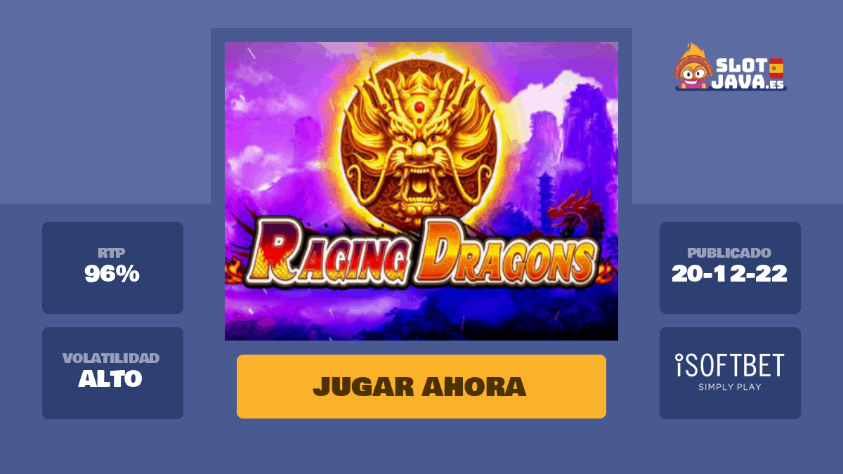 Raging Dragons tragaperras online - Juega gratis en SlotJava