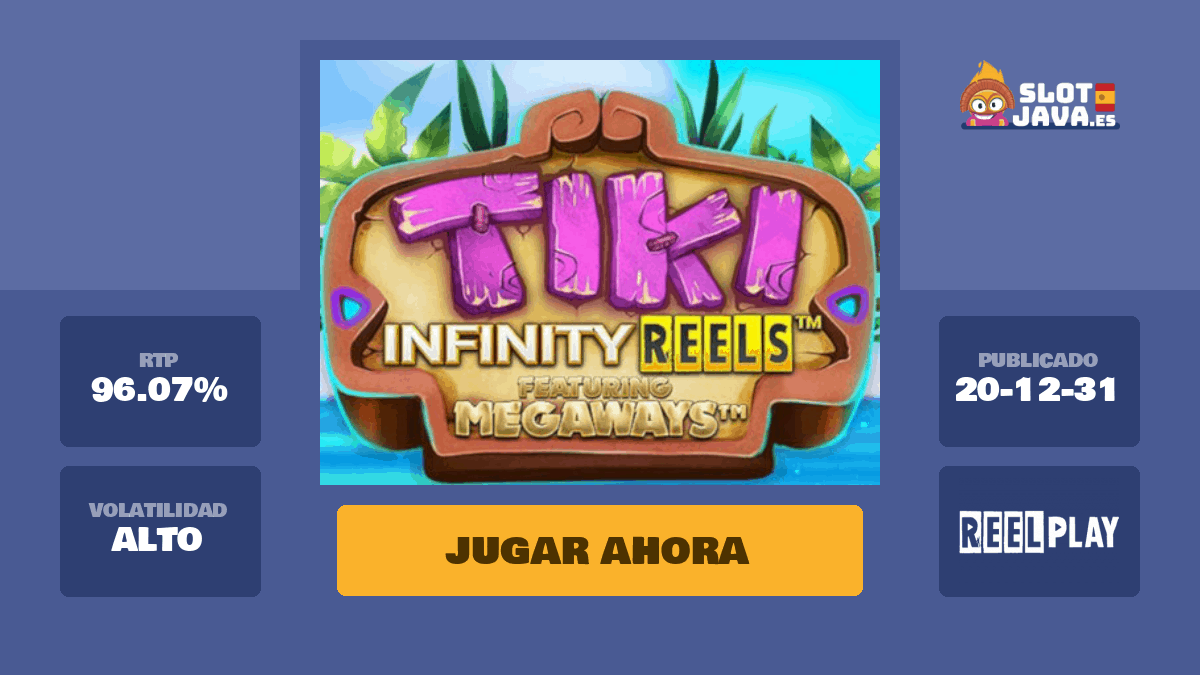 Tiki Infinity Reels Megaways tragaperras online - Juega gratis en SlotJava
