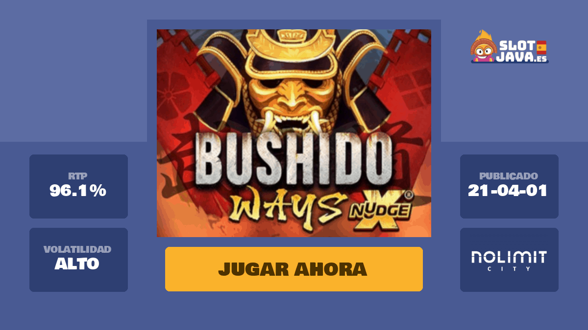 Bushido Ways xNudge tragaperras online - Juega gratis en SlotJava