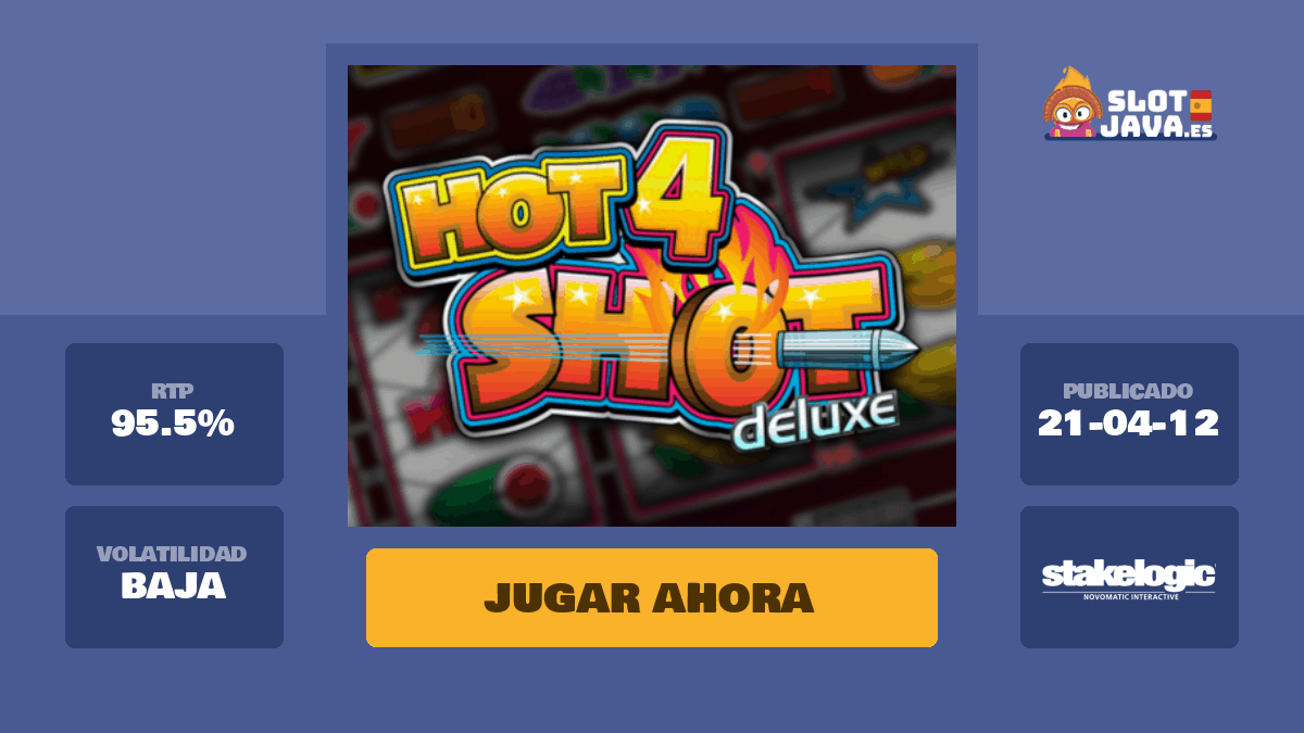 Hot4Shot Deluxe tragaperras online - Juega gratis en SlotJava