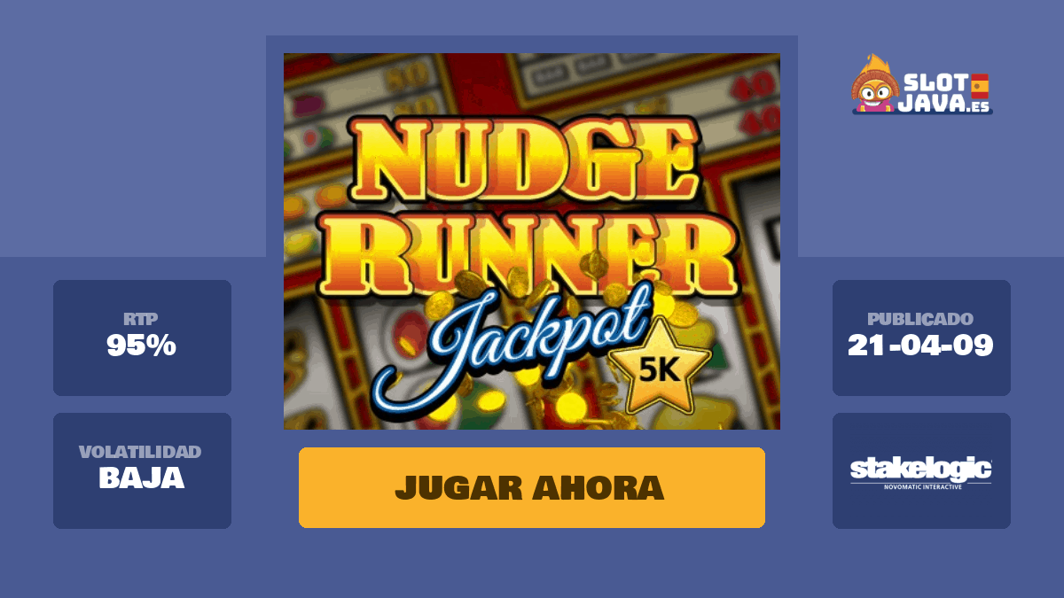 Nudge Runner tragaperras online - Juega gratis en SlotJava