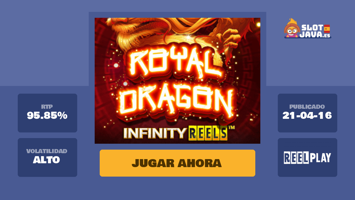 Royal Dragon Infinity Reels tragaperras online - Juega gratis en SlotJava