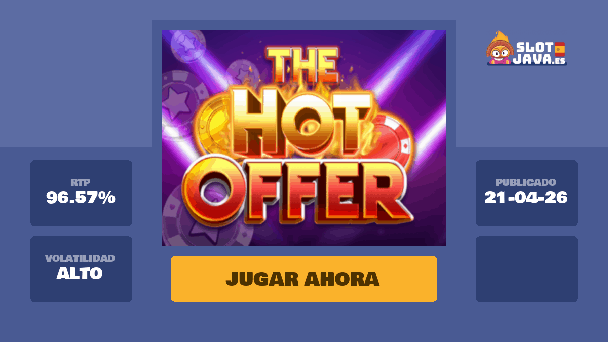 The Hot Offer tragaperras online - Juega gratis en SlotJava