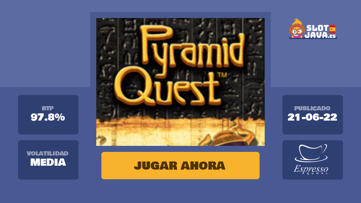 Pyramid Quest tragaperras online - Juega gratis en SlotJava