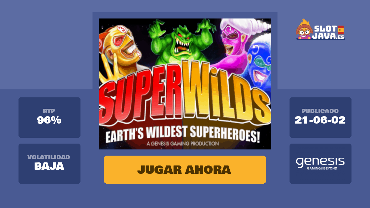 SuperWilds tragaperras online - Juega gratis en SlotJava