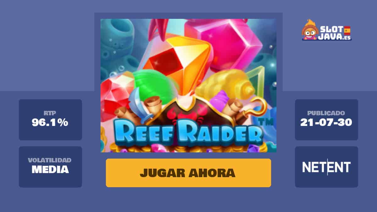 Reef Raider tragaperras online - Juega gratis en SlotJava