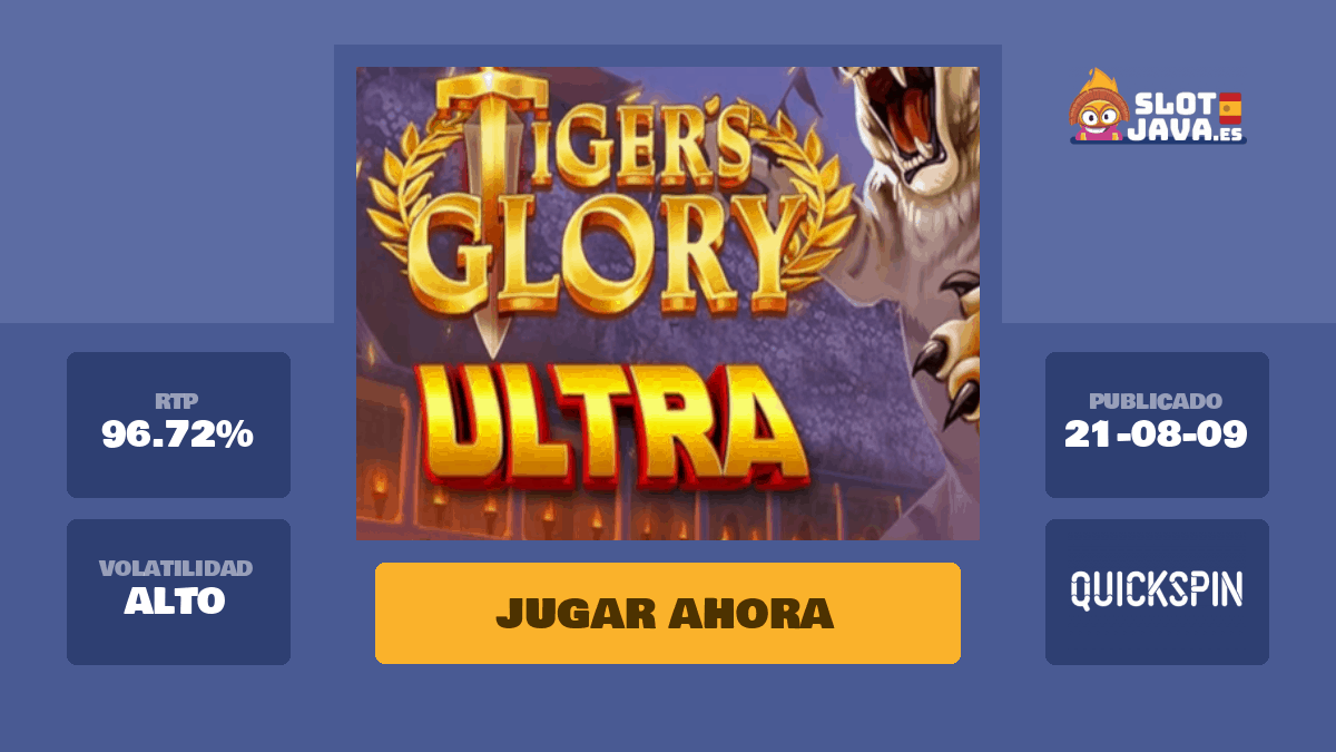 Tigers Glory Ultra tragaperras online - Juega gratis en SlotJava