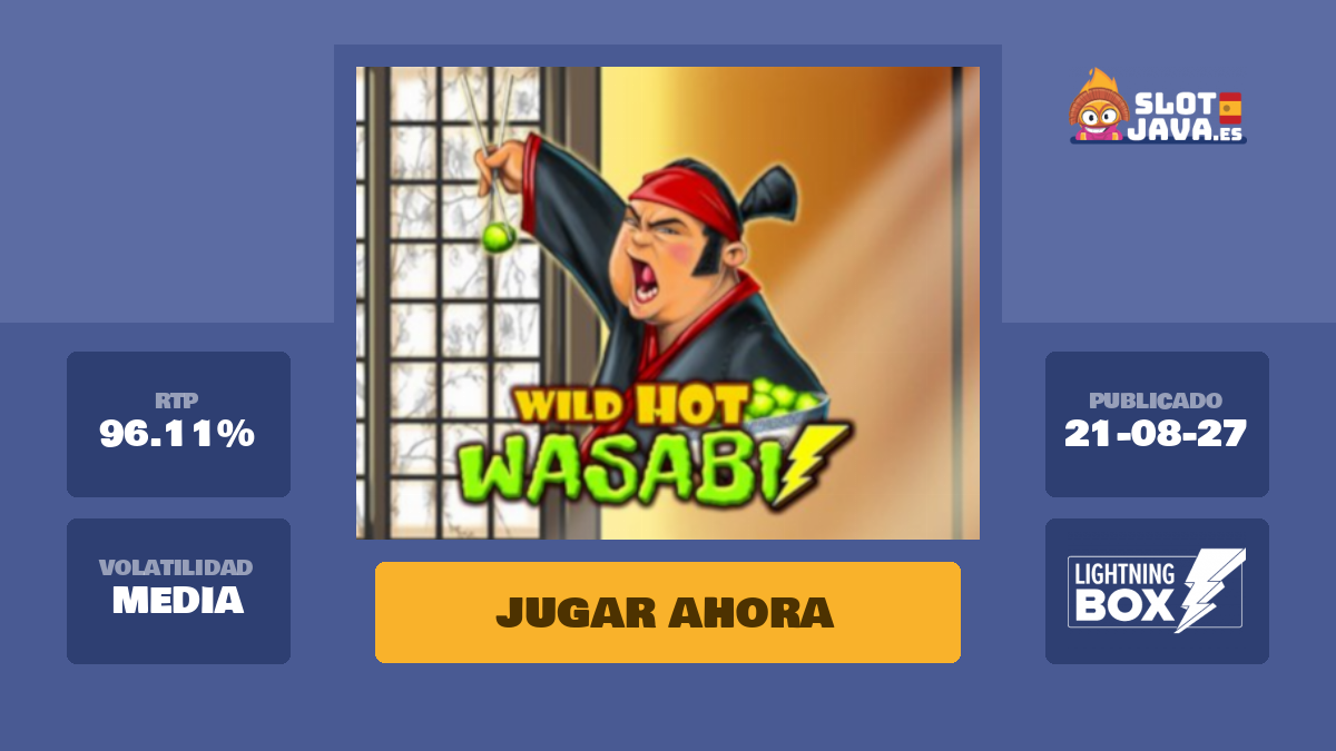 Wild Hot Wasabi tragaperras online - Juega gratis en SlotJava