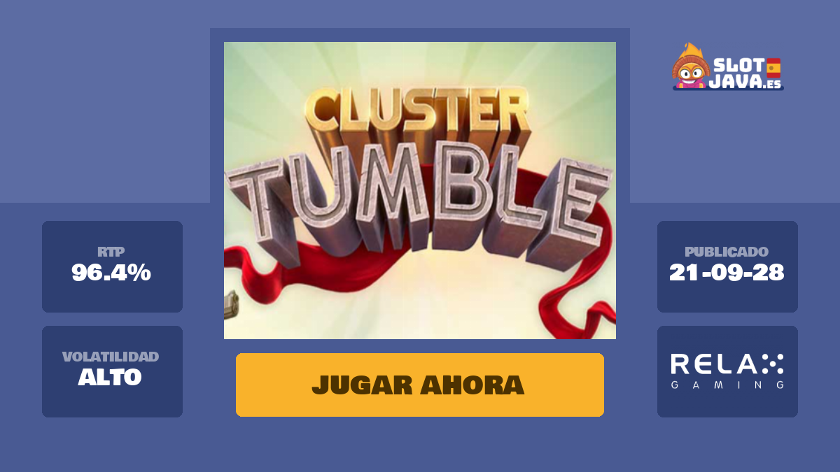 Cluster Tumble tragaperras online - Juega gratis en SlotJava