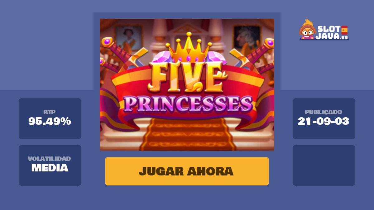 Five Princesses tragaperras online - Juega gratis en SlotJava