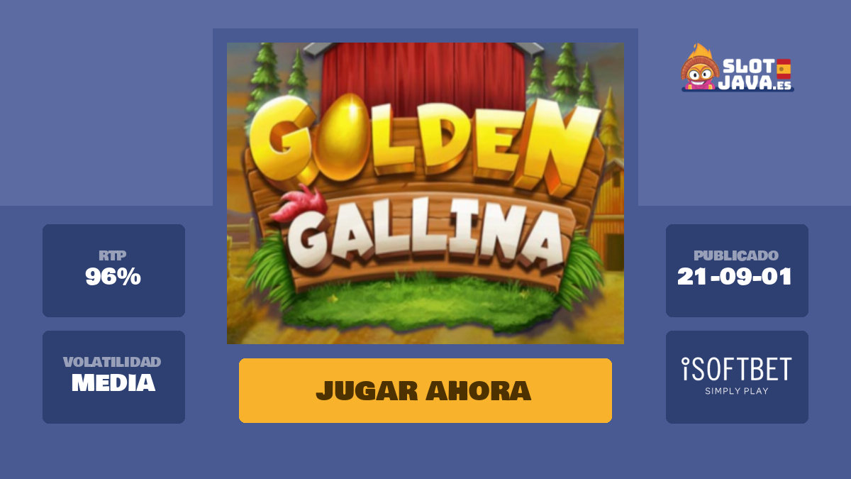 Golden Gallina tragaperras online - Juega gratis en SlotJava
