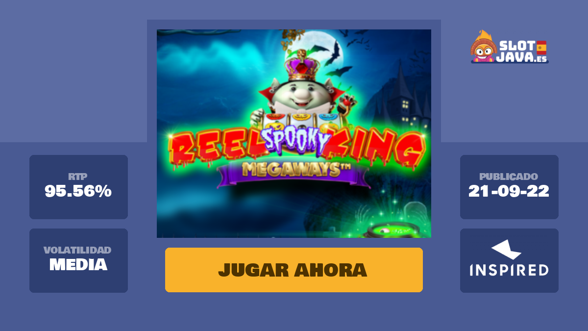 Reel Spooky King Megaways tragaperras online - Juega gratis en SlotJava