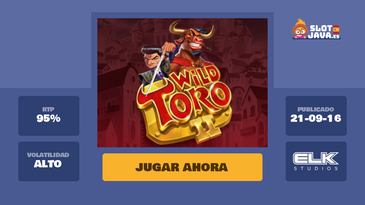 Wild Toro II tragaperras online - Juega gratis en SlotJava