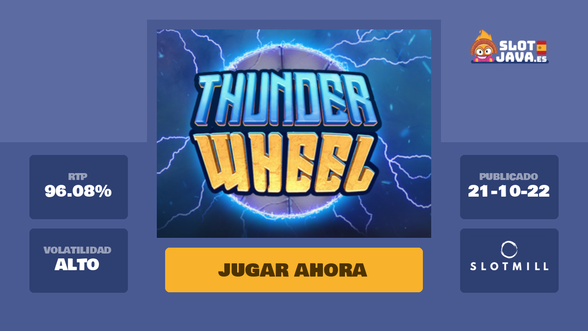 Thunder Wheel tragaperras online - Juega gratis en SlotJava