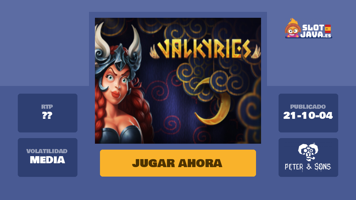 Valkyries tragaperras online - Juega gratis en SlotJava