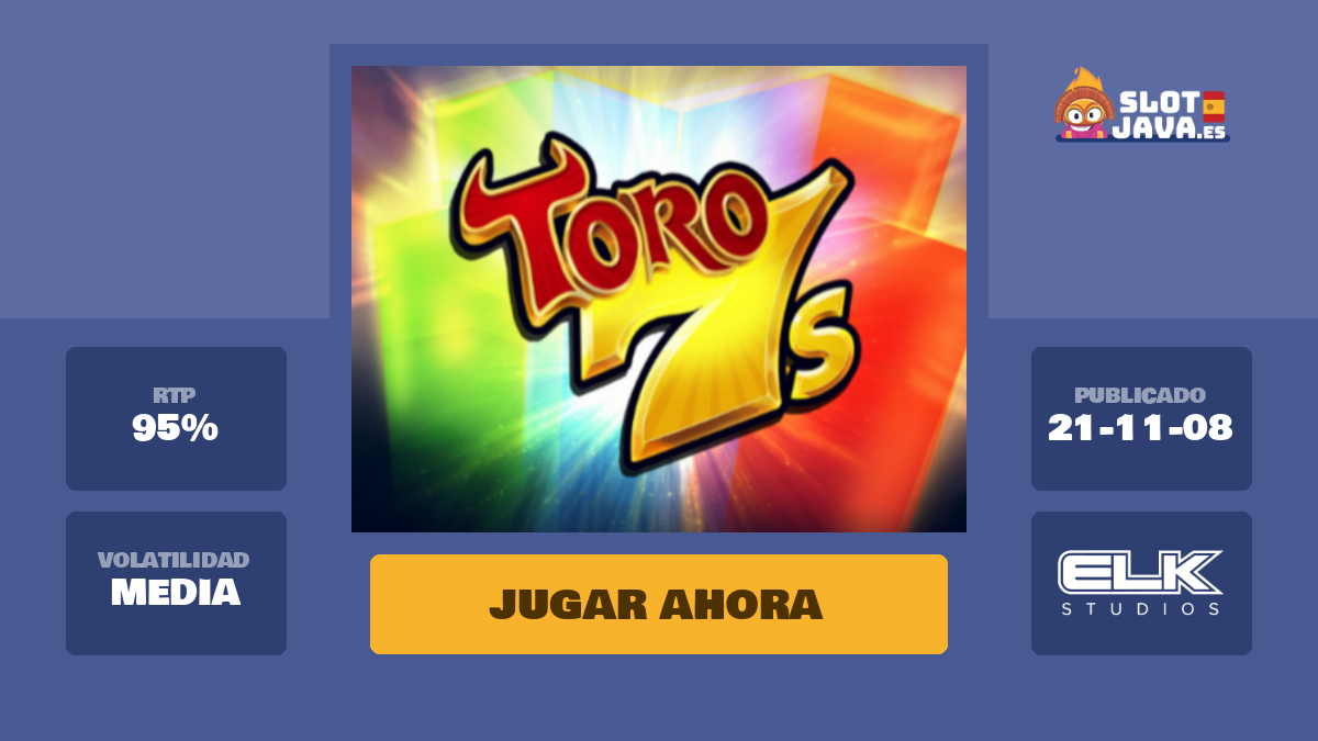 Toro 7s tragaperras online - Juega gratis en SlotJava