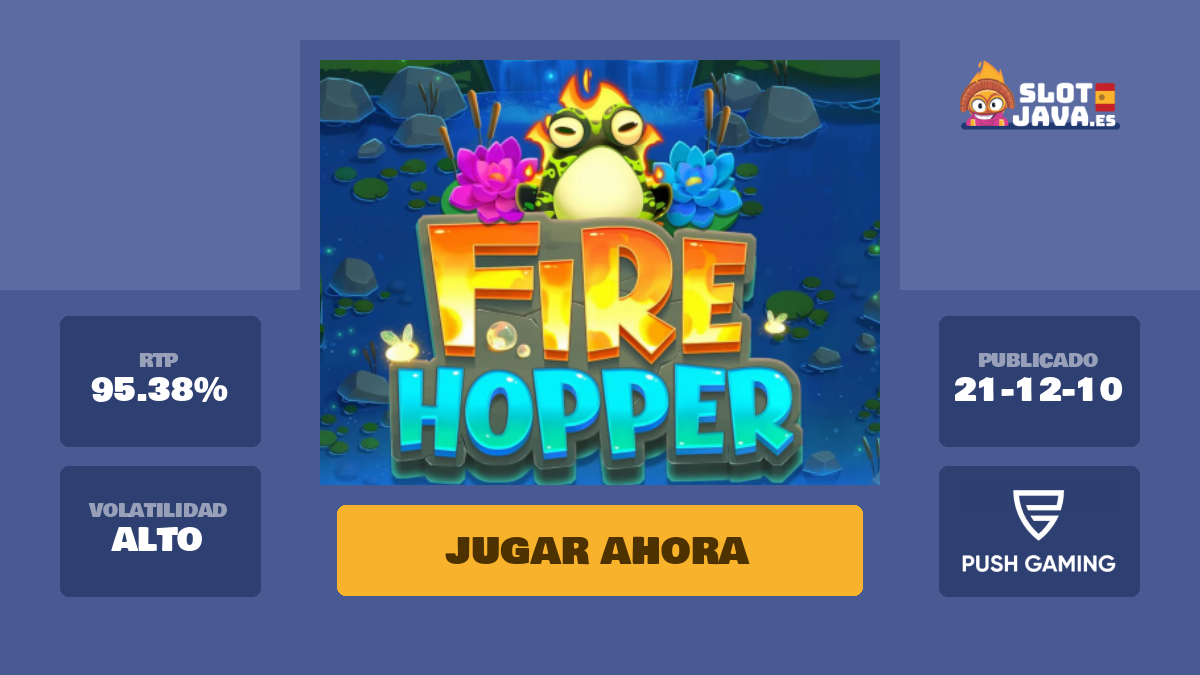 Fire Hopper tragaperras online - Juega gratis en SlotJava